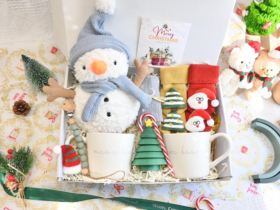 Christmas New Parents Gift Box,first Christmas as A Family,baby First ...