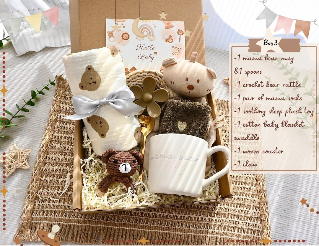 New Parents Gift Box,gender Neutral Gift,mom ERA New Baby Gift,gender ...
