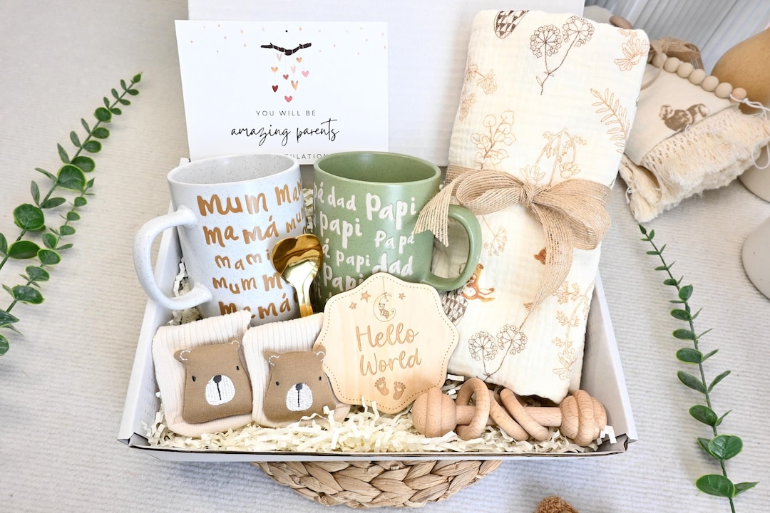New Parents Gift Box,gender Neutral Gift,new Baby Gift,gender Reveal ...