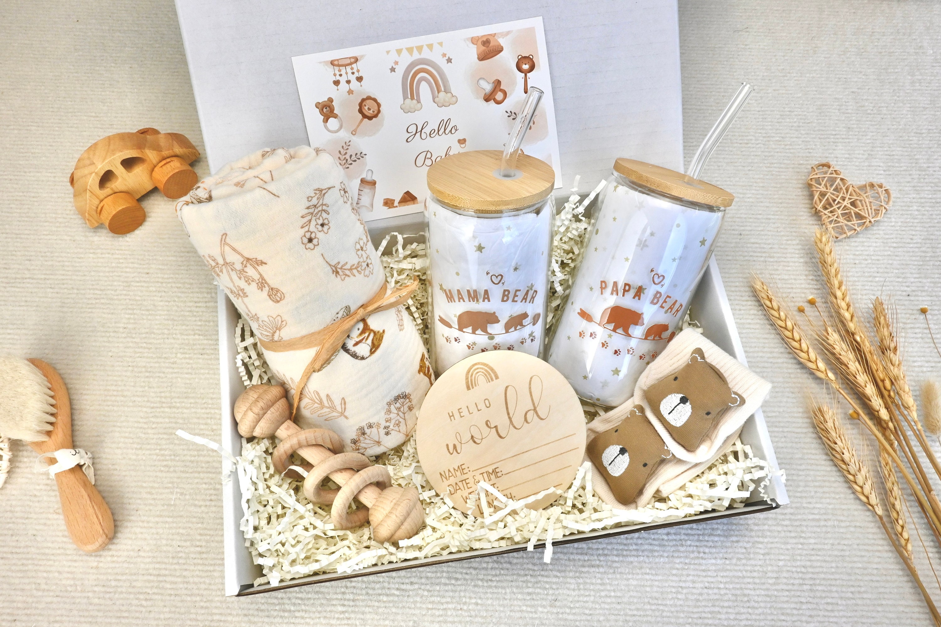 New Parents Gift Box,gender Neutral Gift,new Baby Gift,gender Reveal ...