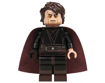 Lego Custom Star Wars Anakin Skywalker Blue Nelvaan Tattoo - Etsy UK