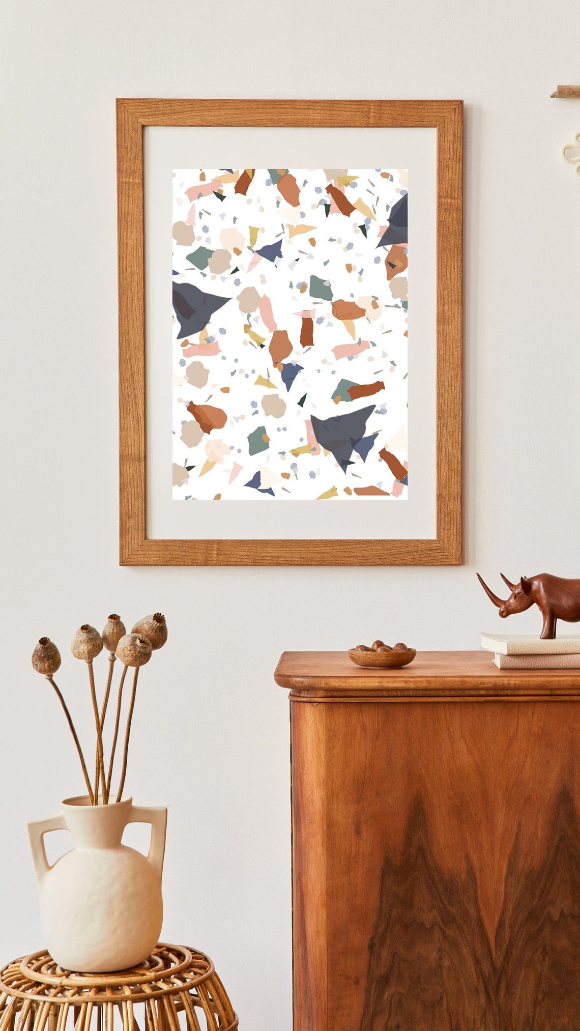 Terrazzo Art Home Design Art Wall Art Print Printable Art - Etsy