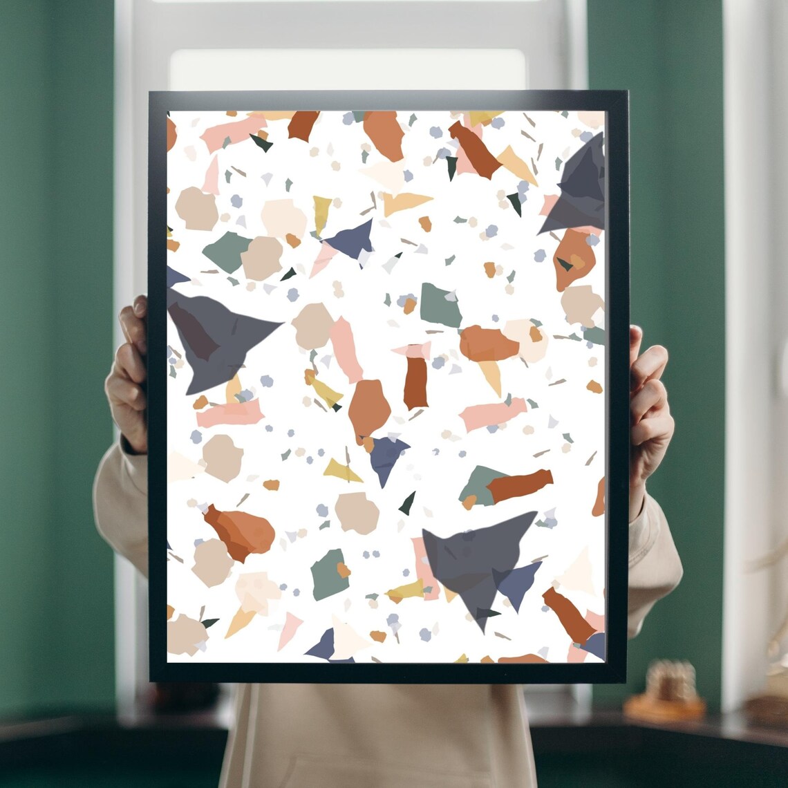 Terrazzo Art Home Design Art Wall Art Print Printable Art - Etsy