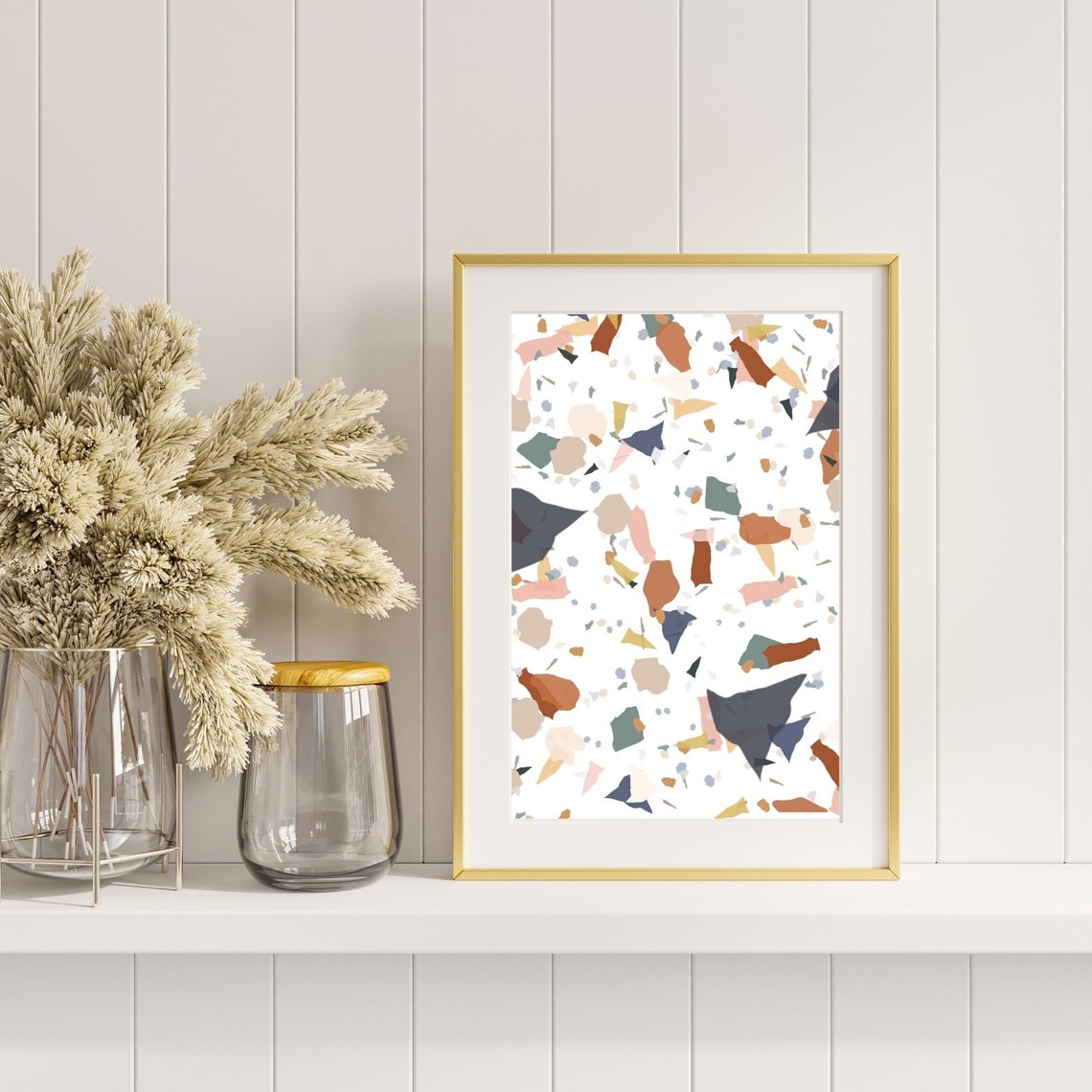 Terrazzo Art Home Design Art Wall Art Print Printable Art - Etsy