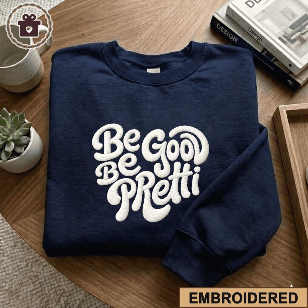 Embroidered Be Good Be Pretti T-shirt, Justice for Alex Pretty ...