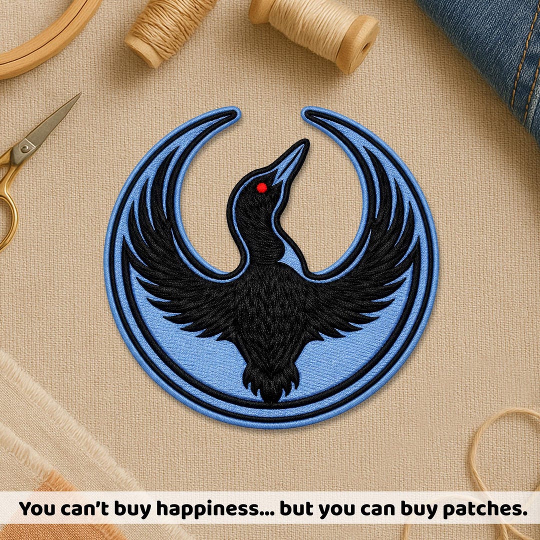 Minnesota Rebel Alliance Political Patch MN State Bird Loon Protest ...