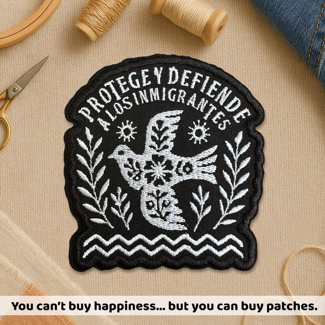 Pro Immigrant Patch, Immigration Human Rights Activist Political ...