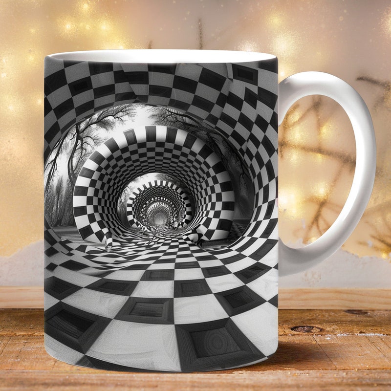 Geometric Mug - Etsy