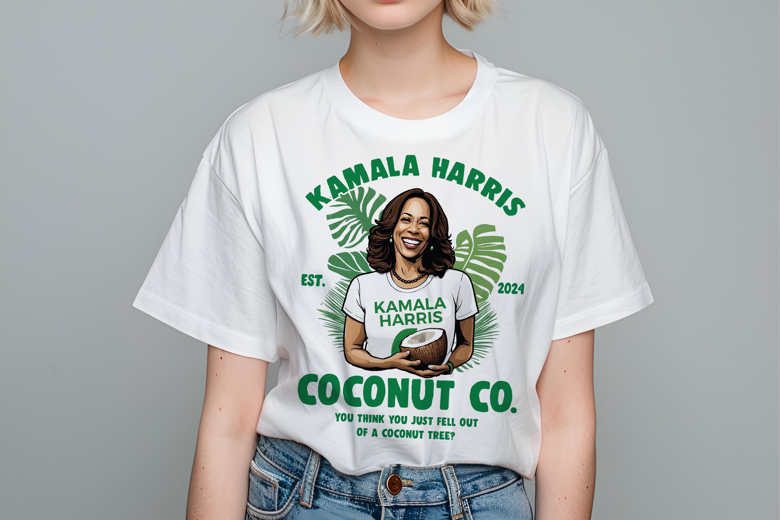 Kamala Harris Coconut Co. PNG, Digital Download, Kamala Funny Shirt ...
