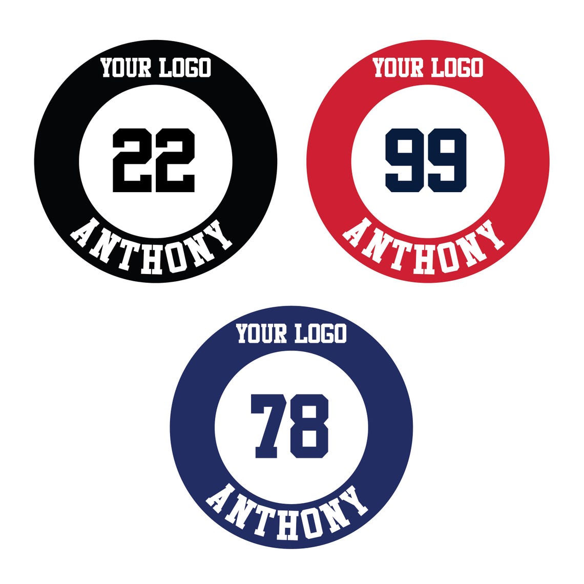 Custom Baseball Bat Sticker Personalized Player Name Number Baseball ...