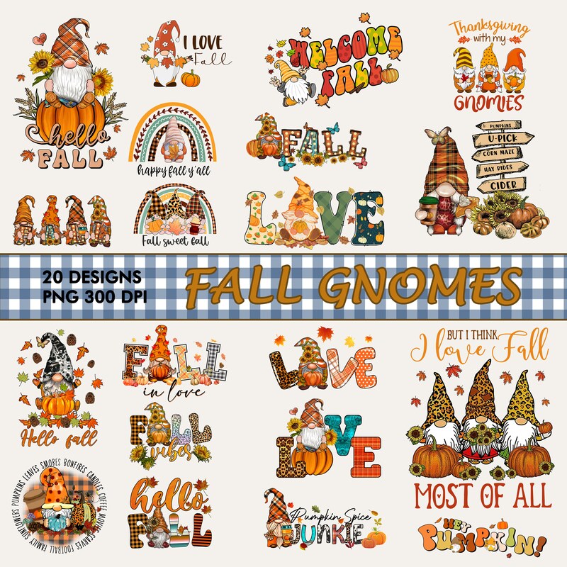 Fall Gnomes - Etsy