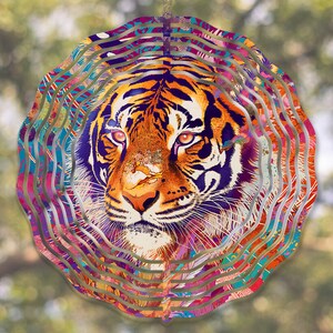 Tiger Wind Spinner PNG, Wind Spinner Sublimation Designs, Garden ...