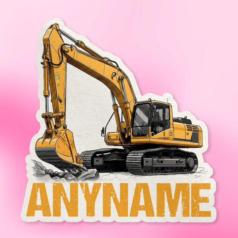 Construction Decals - Etsy