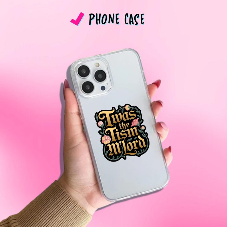 Twas the Tism M‘lord Sticker, Autism Awareness ADHD Mental Health ...