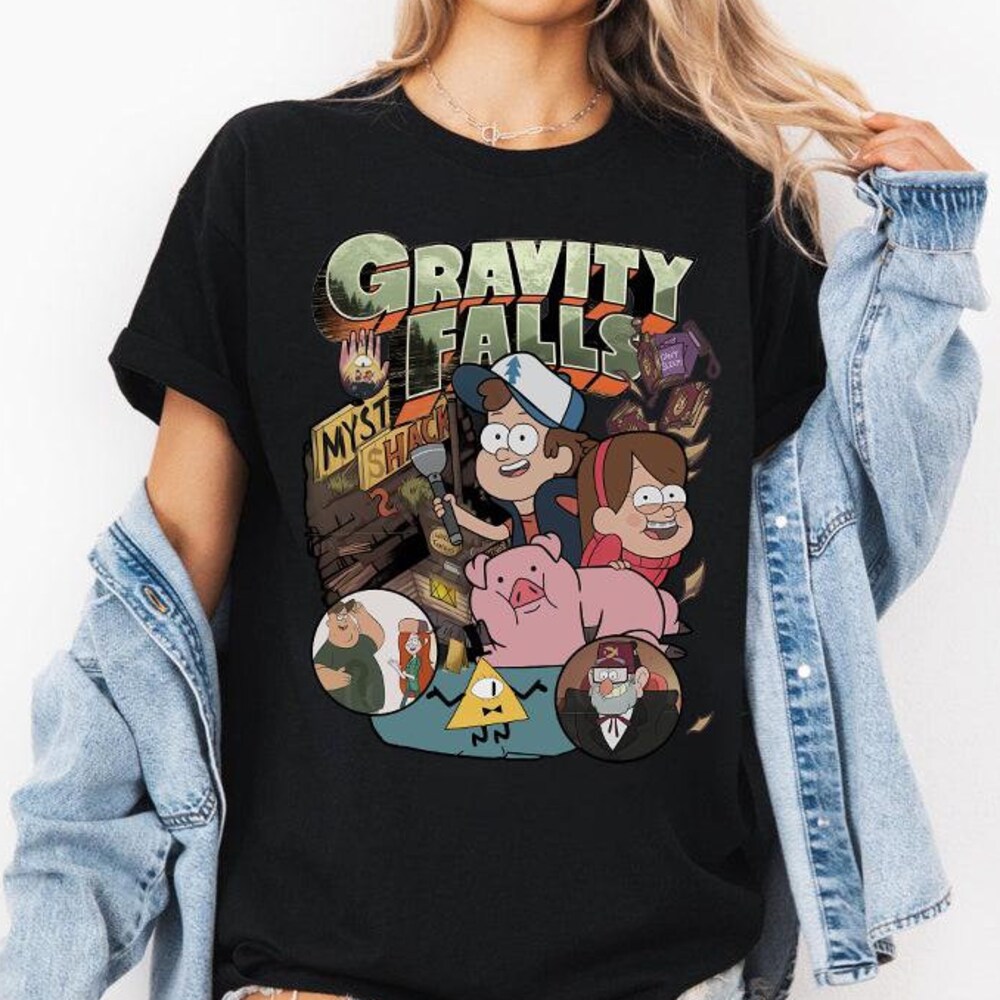 Snorider Design Disney Gravity Falls Mystery Shack Dipper & Mabel T ...