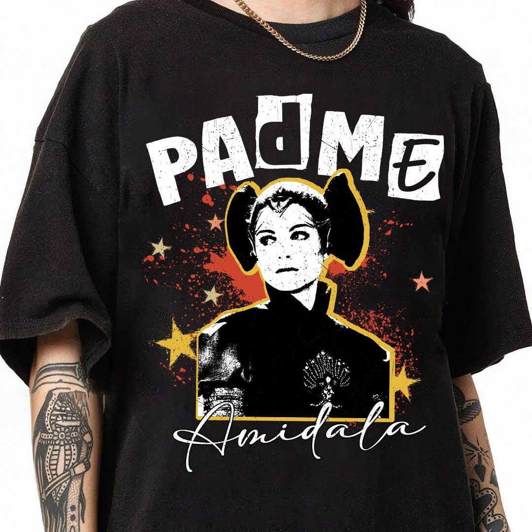 Star Wars Queen Padme Amidala Retro T-shirt, Attack of the Clones ...