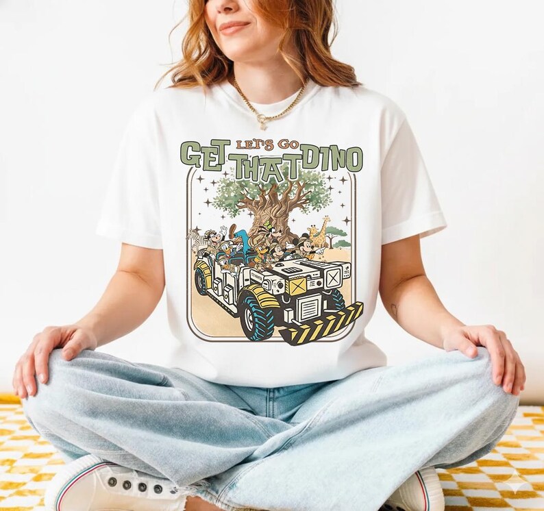 Dr. Seeker's Time Rovers Shirt, Animal Kingdom DINOSAUR Ride Tribute T ...