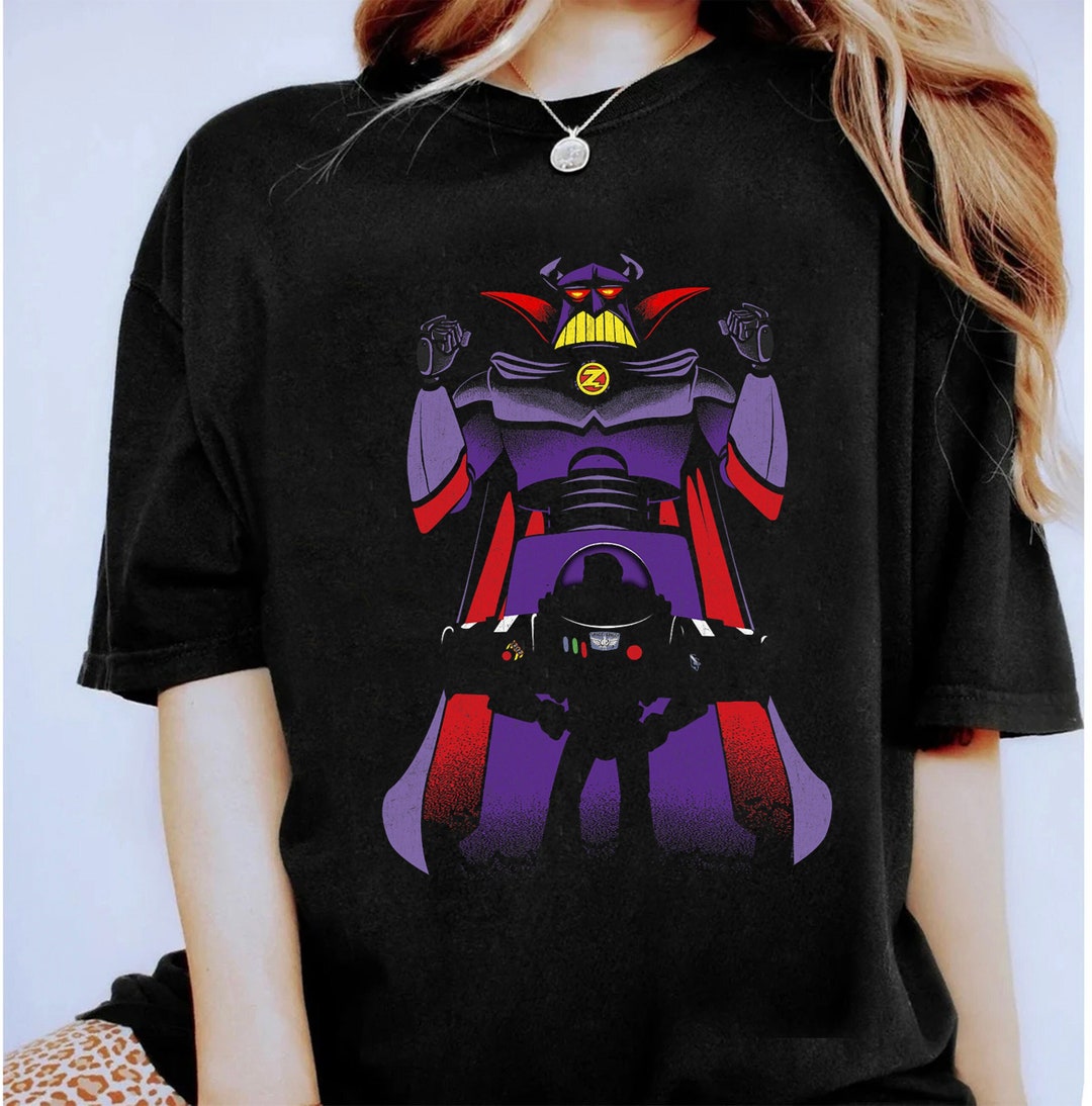 Disney Pixar Toy Story Zurg Behind Buzz Lightyear Shirt, Buzz Lightyear ...