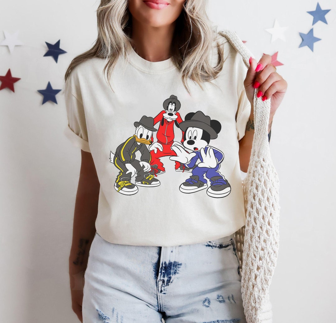 Disney Hip Hop Mickey and Friends T-shirt, Disneyland Family Matching ...