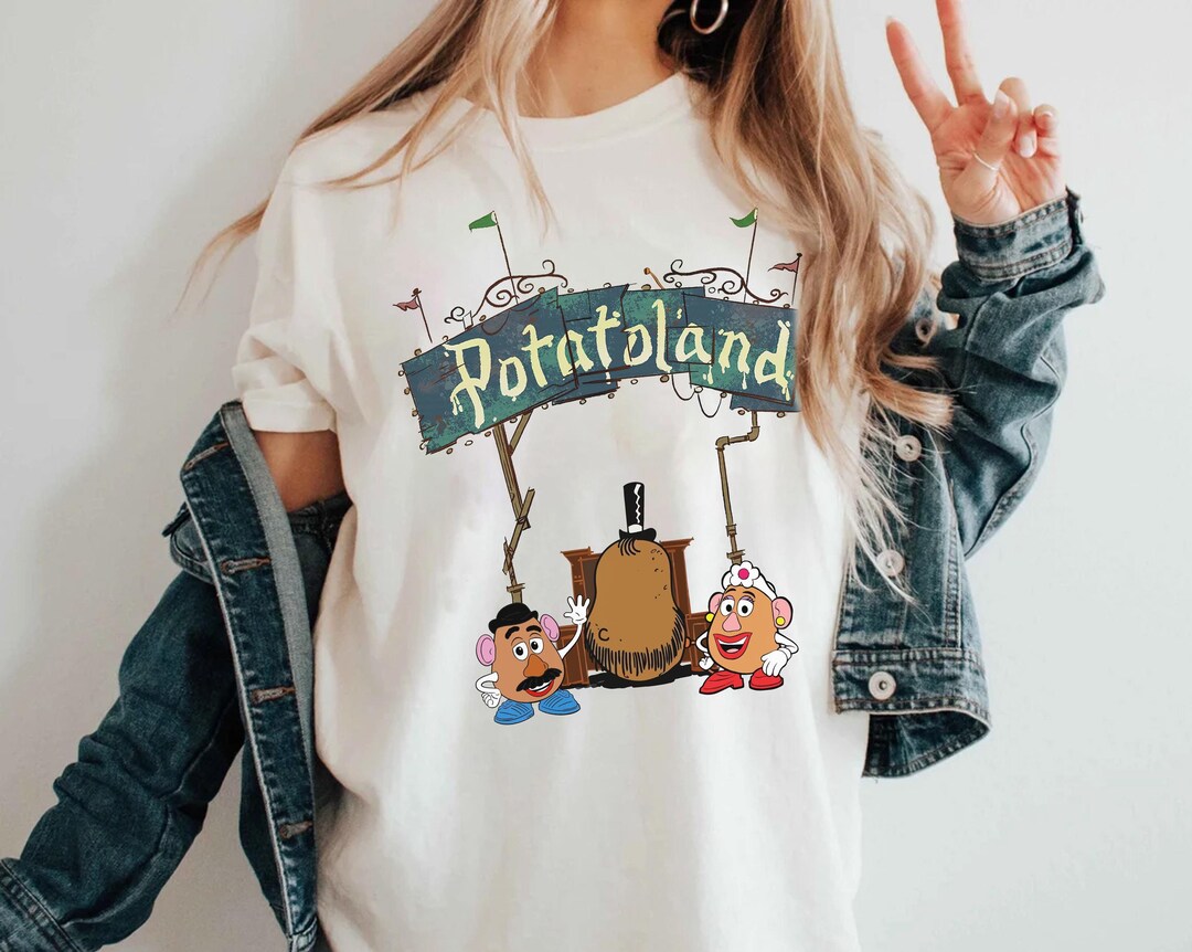 Disney Potatoland Toy Story Mr. and Mrs. Potato Head Shirt, Disney ...