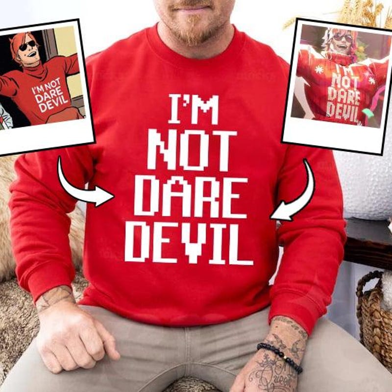 I'm Not Daredevil - Etsy
