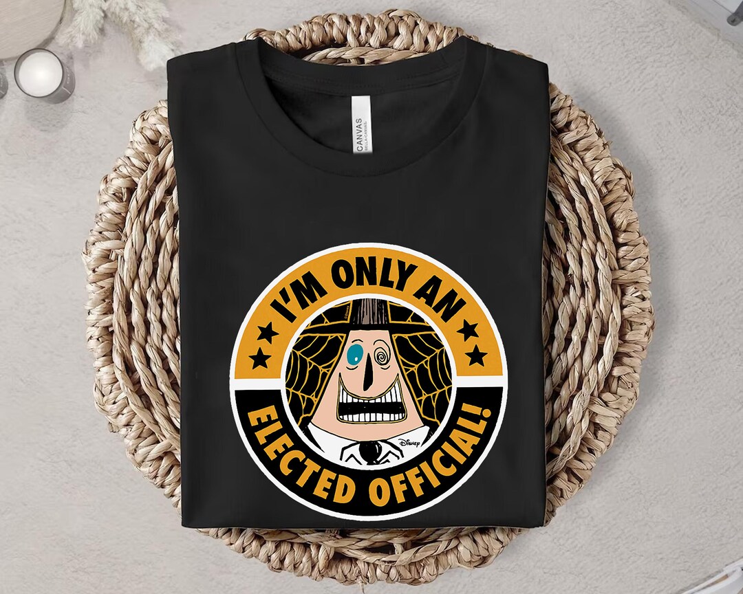 The Nightmare Before Christmas - Mayor Elected Official Shirt, Mayor of ...