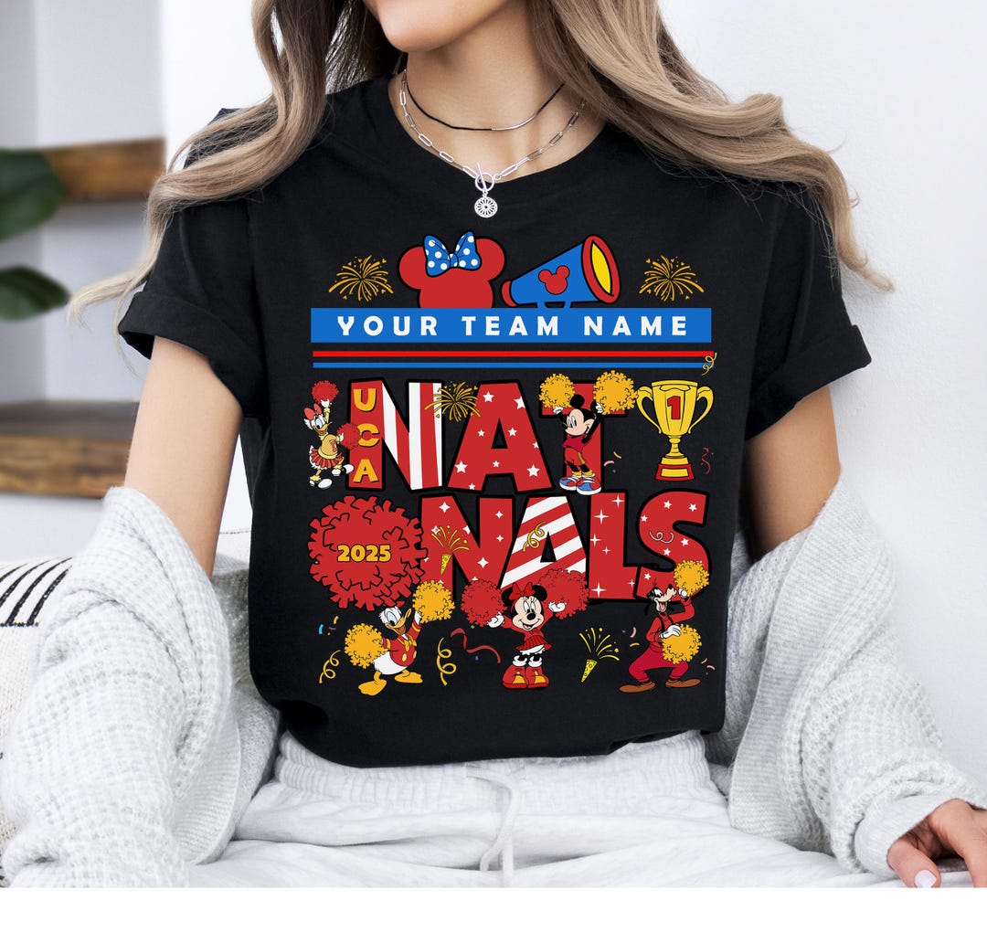 Personalized Disney UCA All Star Nationals 2025 Shirt, Mickey & Friends ...