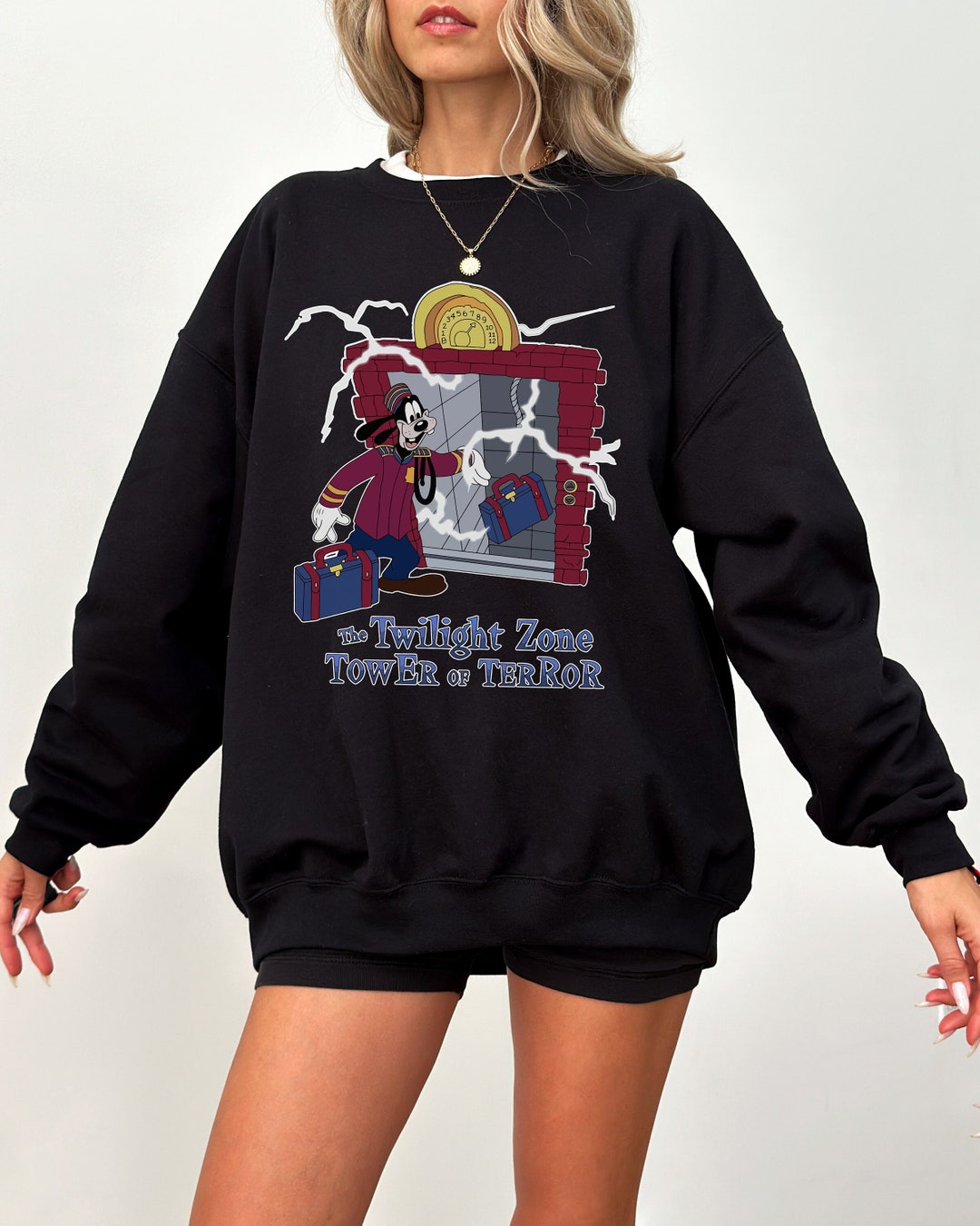 Walt Disney the Twilight Zone Tower of Terror Mickey Goofy Shirt, Goofy ...