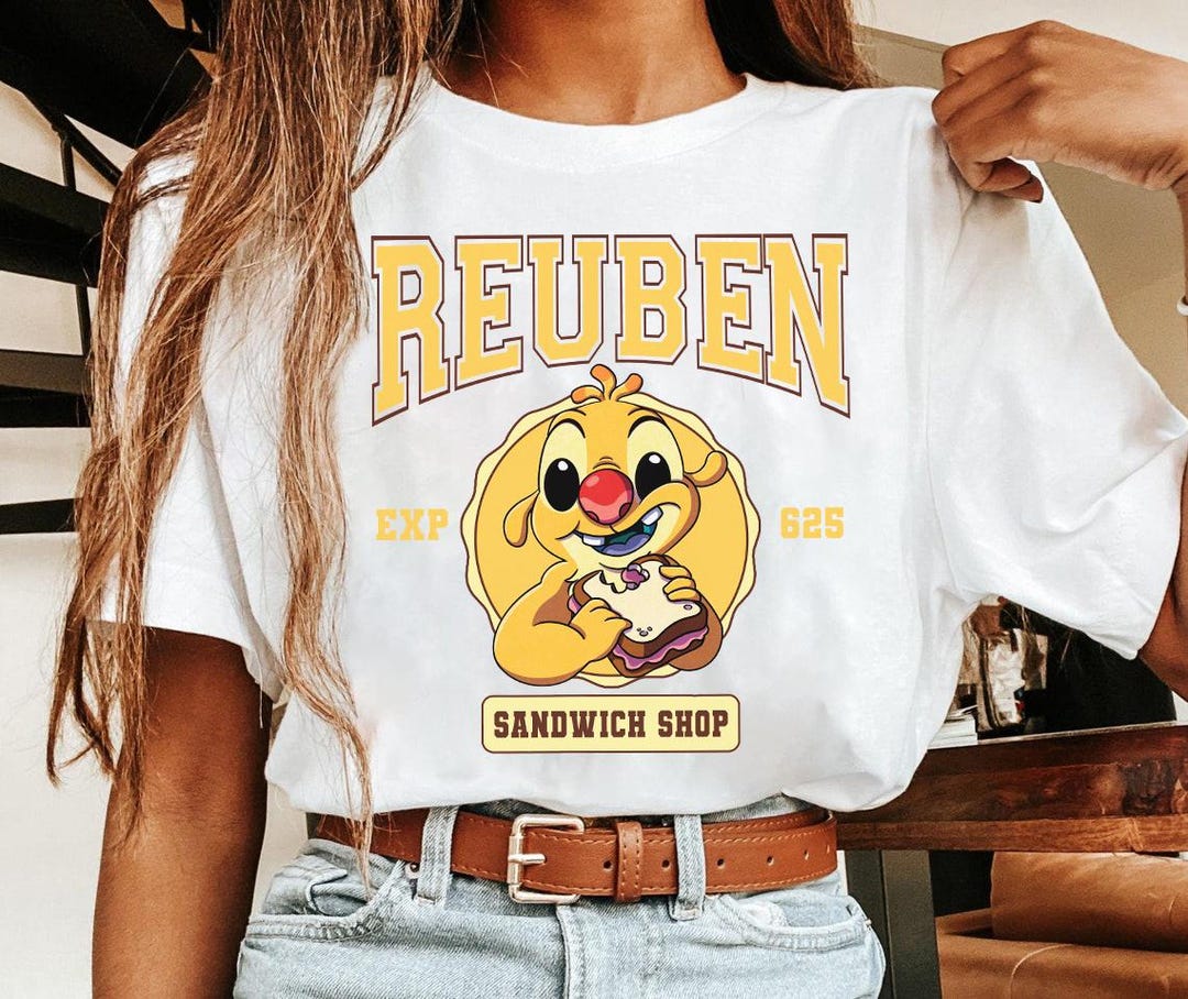 Disney Lilo & Stitch Reuben Experiment 625 Sandwich Shop T-shirt ...