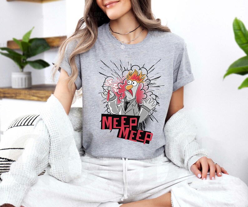 Disney the Muppets Beaker Meep Meep T-shirt, Disneyland Family Matching ...