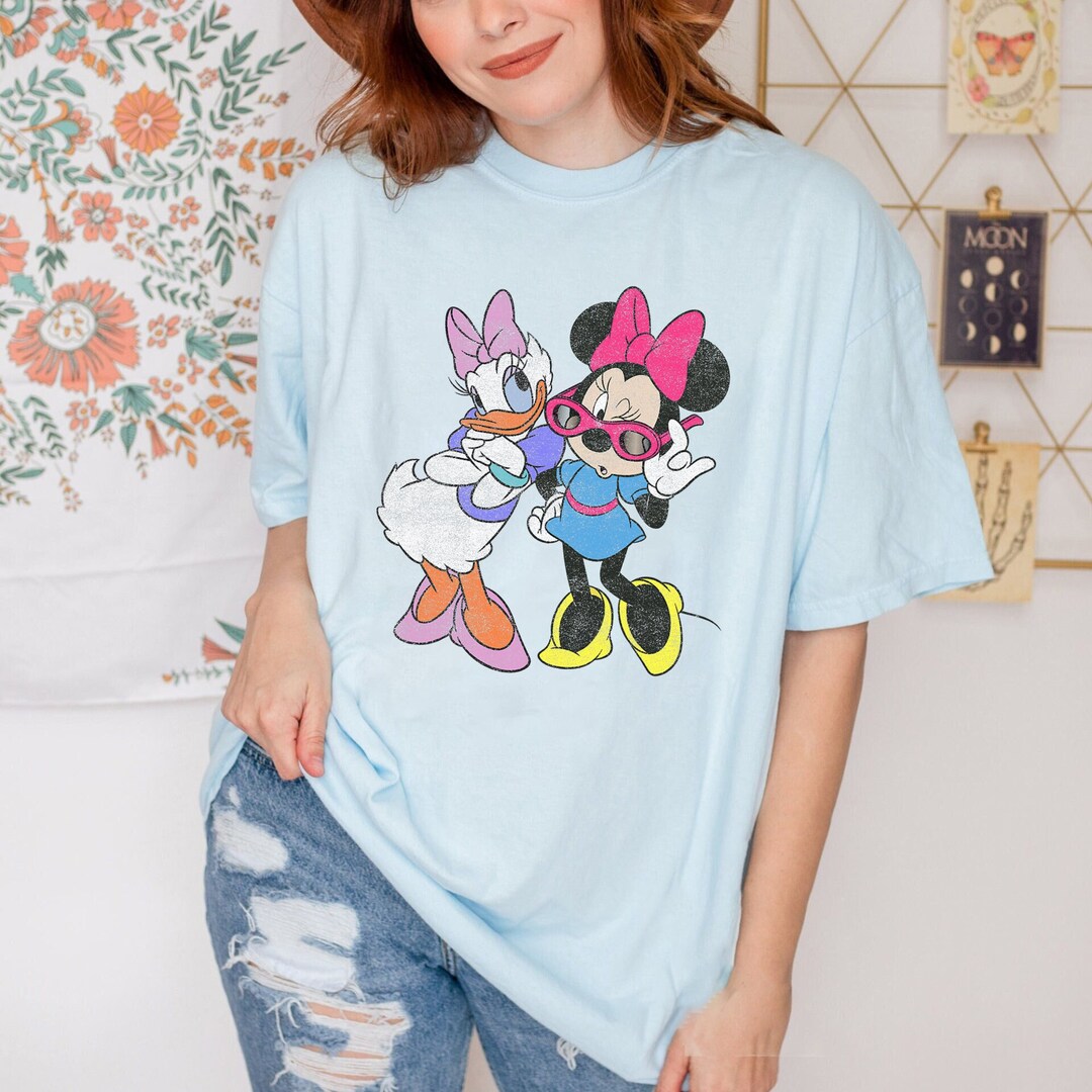 Disney Mickey and Friends Daisy & Minnie Fashion Shirt, Disney Friends ...