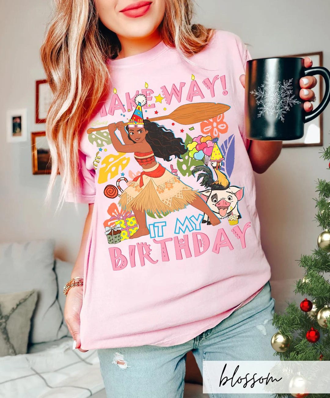 Disney Moana Princess Make Way It's My Birthday T-shirt, Disney ...