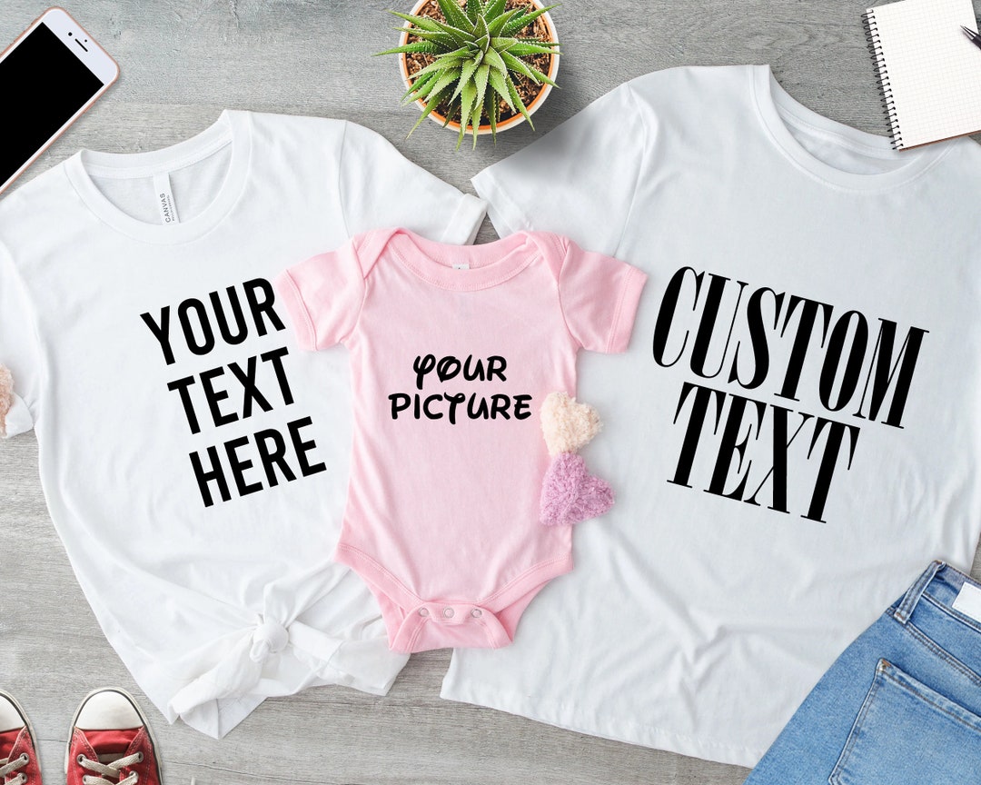 Personalized T-shirt, Custom T-shirts, Custom Shirt, Personalized Shirt ...