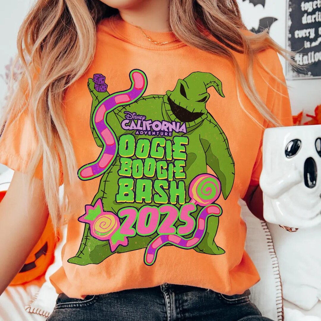 Disney California Adventure Oogie Boogie Bash 2026 T-shirt, Nightmare ...