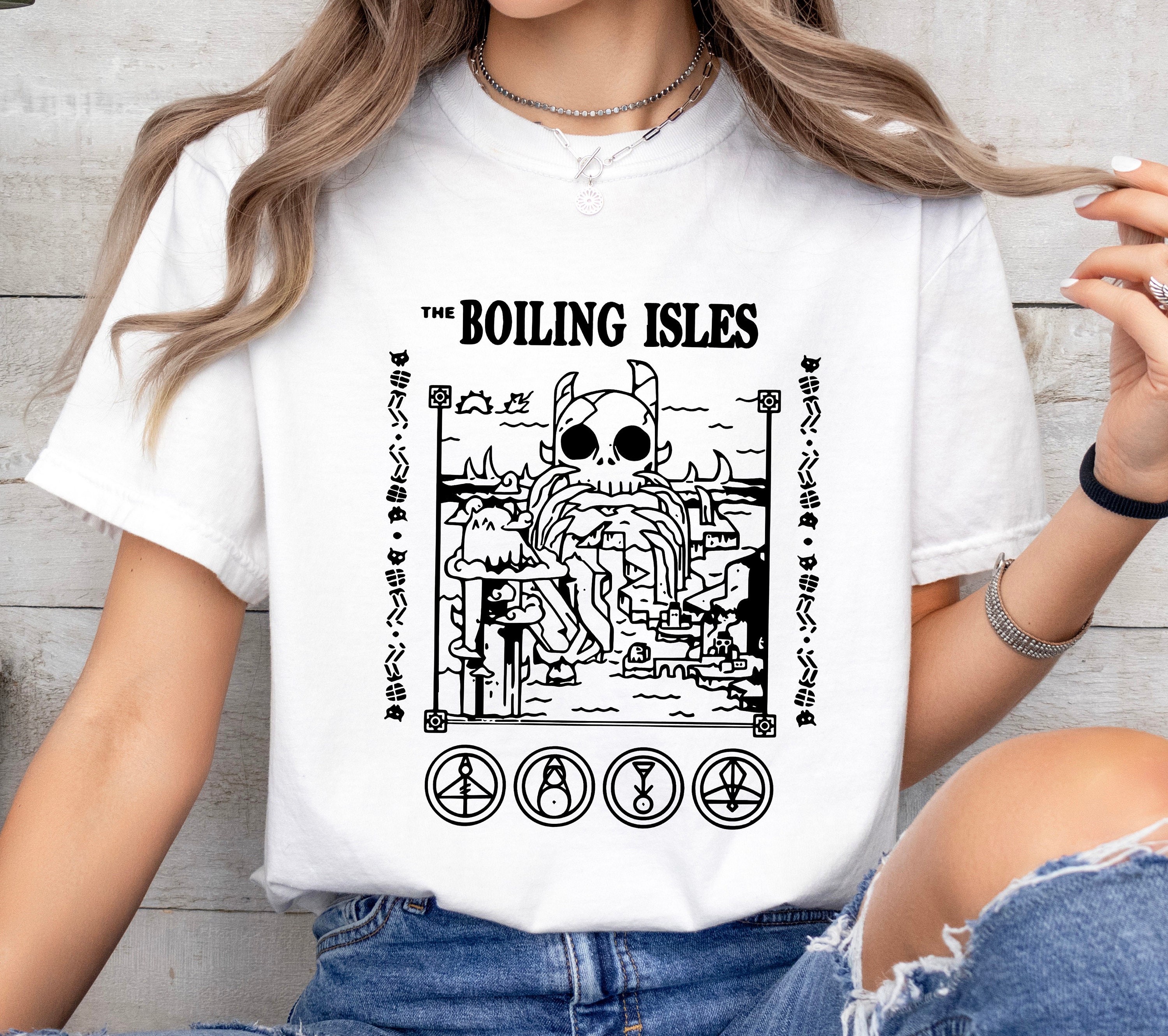 Vintage the Boiling Isles the Owl House Shirt, the Owl House Tshirt ...