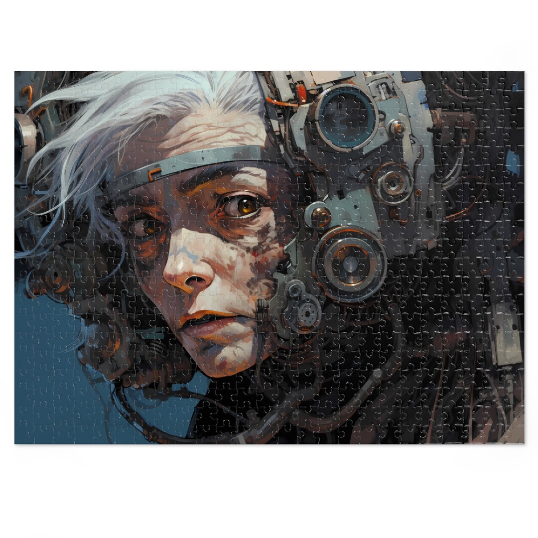 When Machines Rule: 80s Manga-style Jigsaw - Etsy
