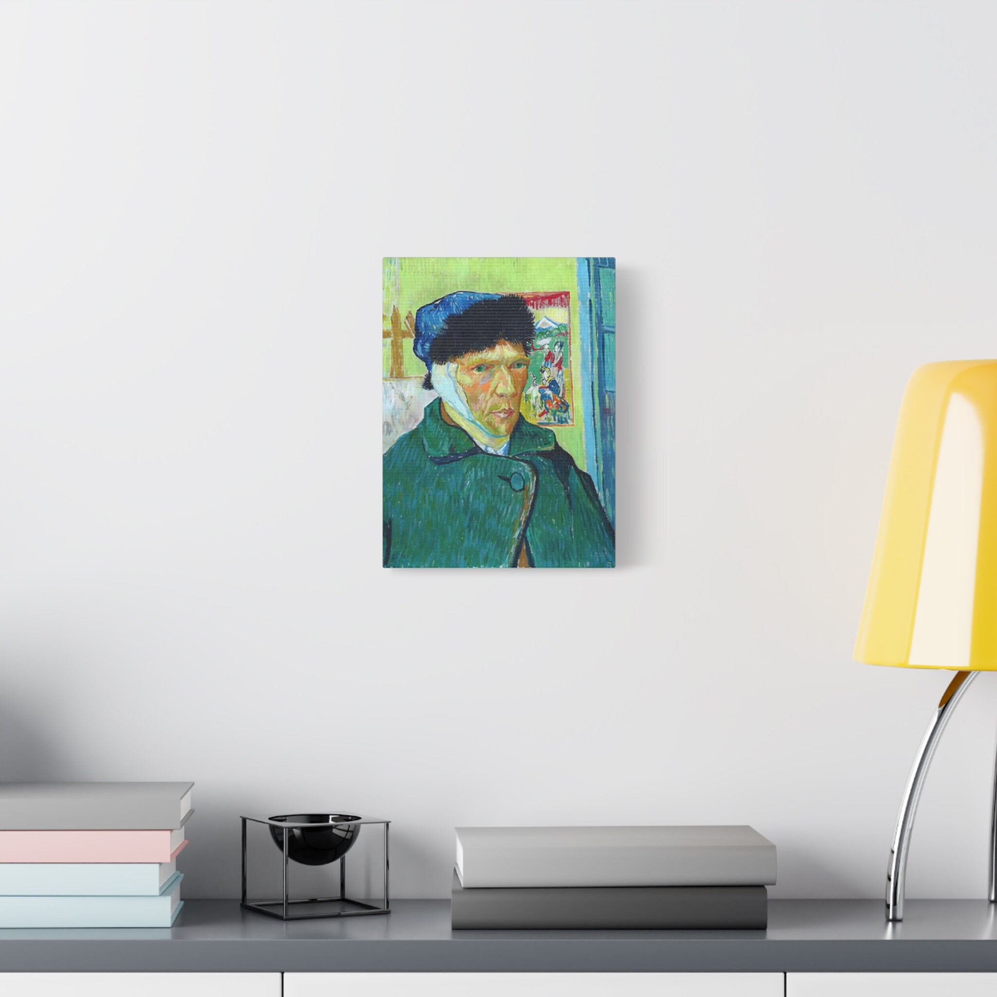 Self-portrait With Bandaged Ear by Vincent Van Gogh Canvas High-quality ...