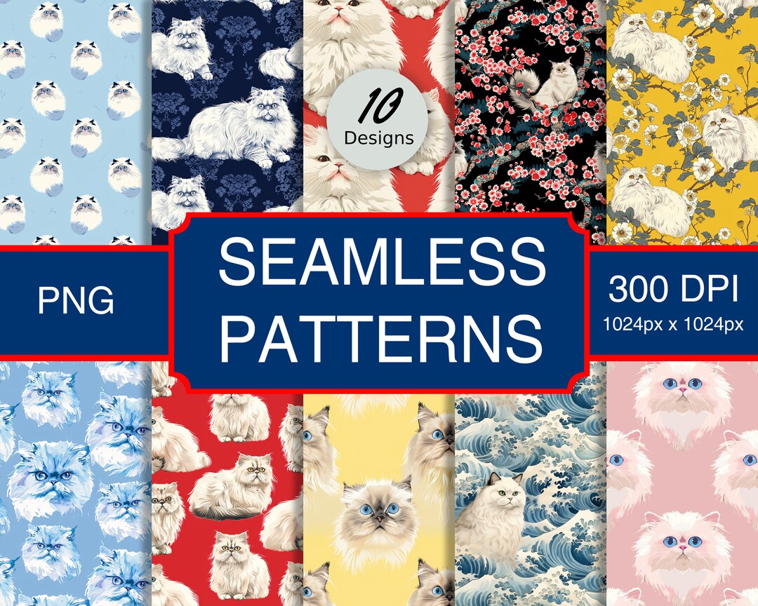 Himalayan Colorpoint Persian Cat Pattern #A1 Pattern High-quality Png ...