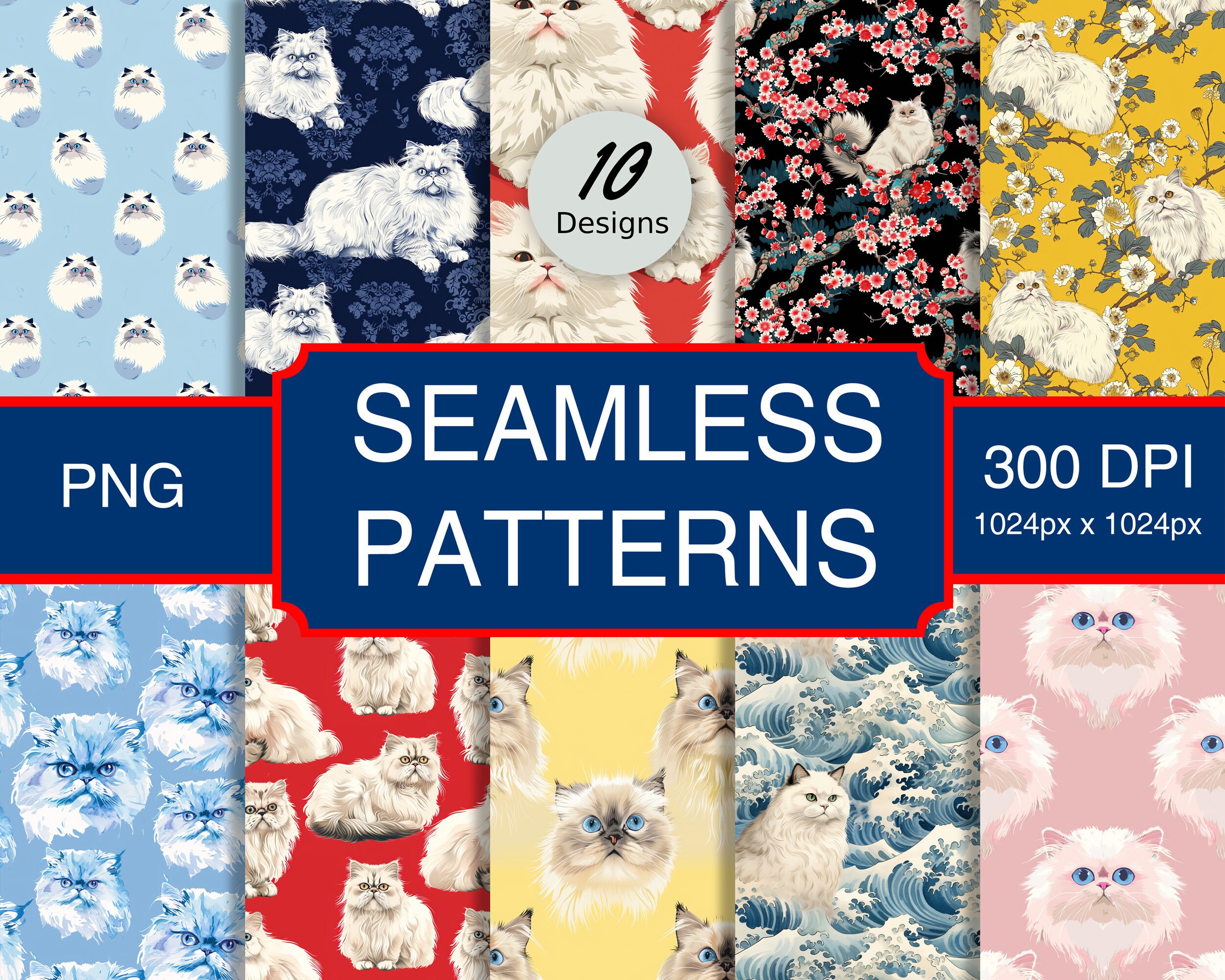 Himalayan Colorpoint Persian Cat Pattern #A1 Pattern High-quality Png ...