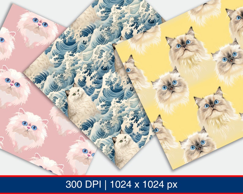 Himalayan Colorpoint Persian Cat Pattern #A1 Pattern High-quality Png ...