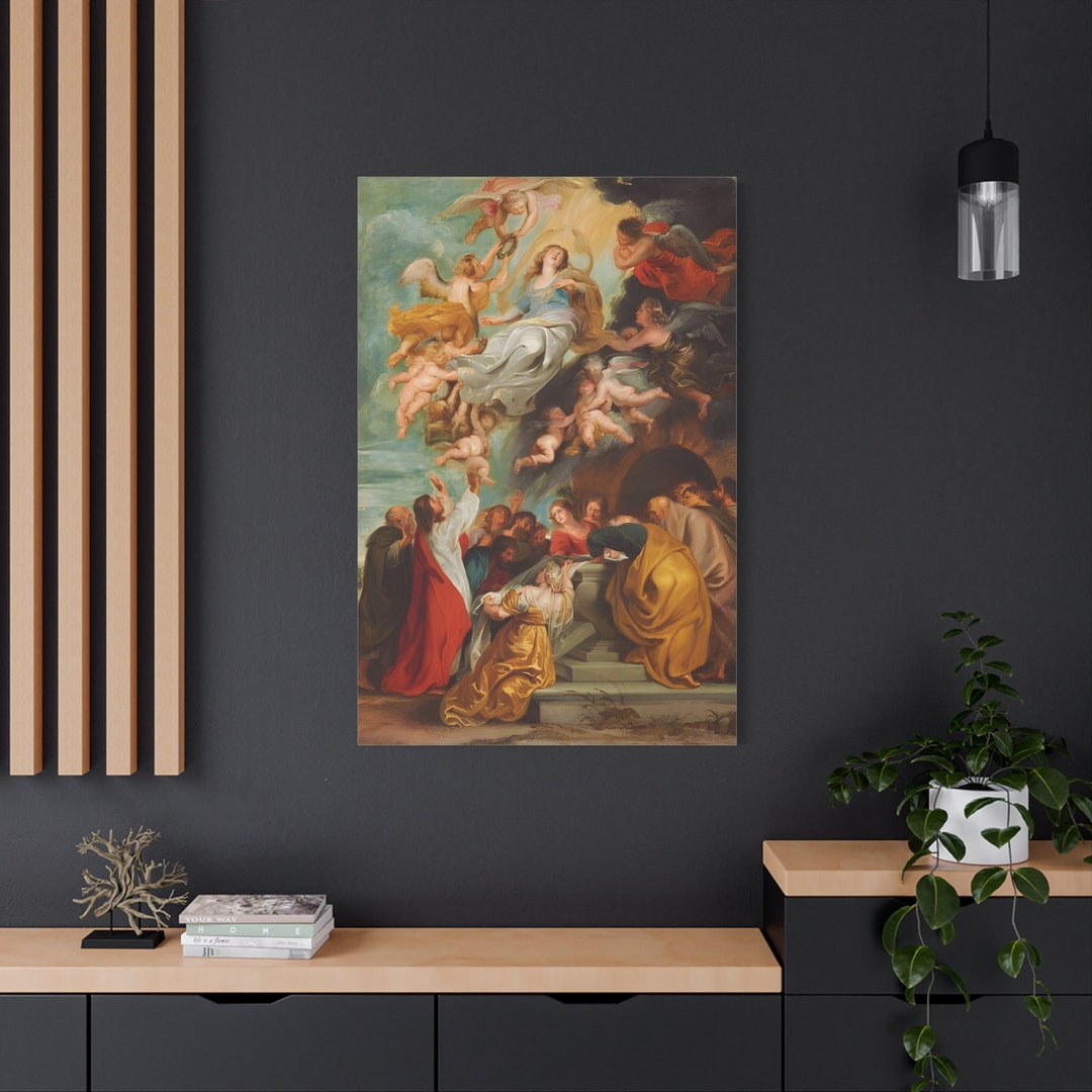 Assumption of the Virgin Mary by Peter Paul Rubens Canvas High-quality ...