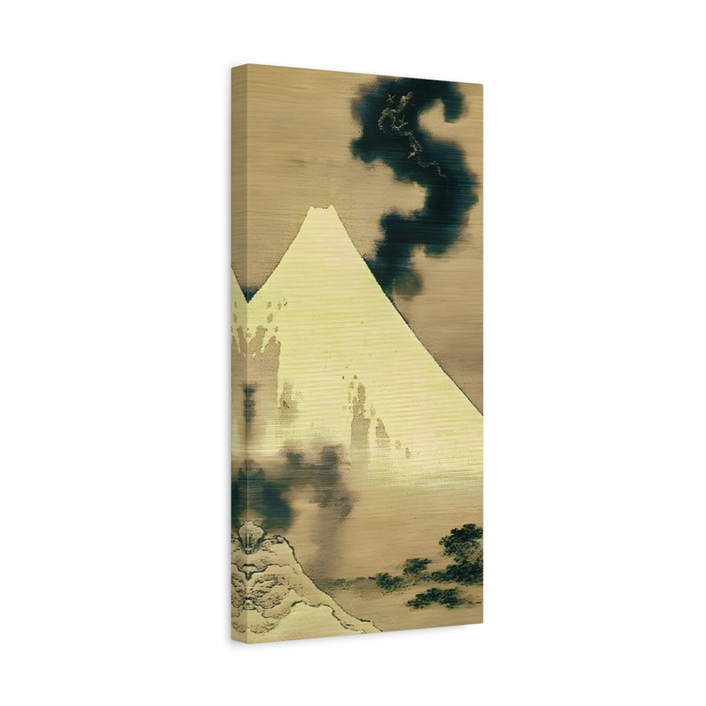 Dragon Flying Over Mount Fuji by Katsushika Hokusai Canvas High-quality ...