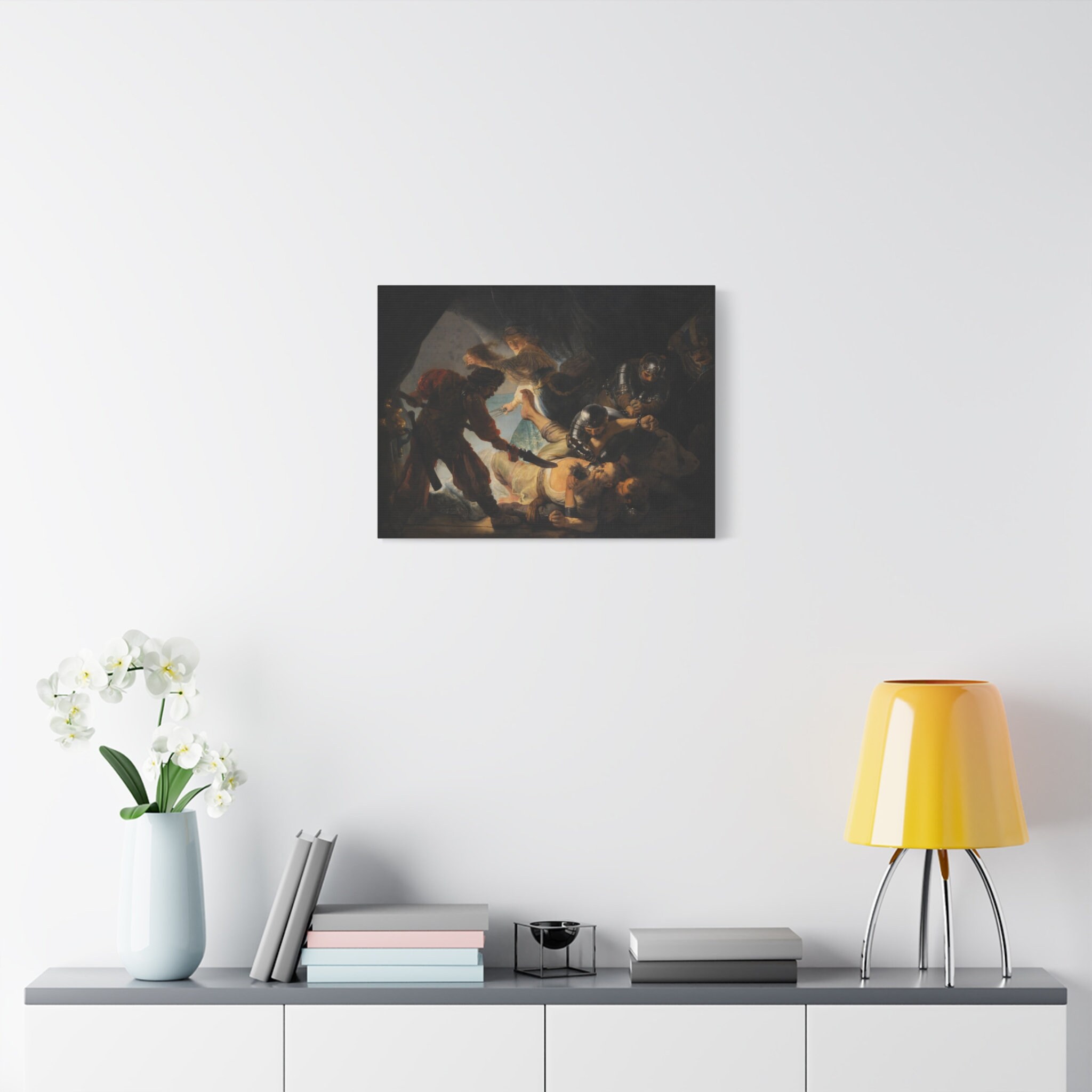 The Blinding of Samson by Rembrandt Canvas High-quality Wall Art ...