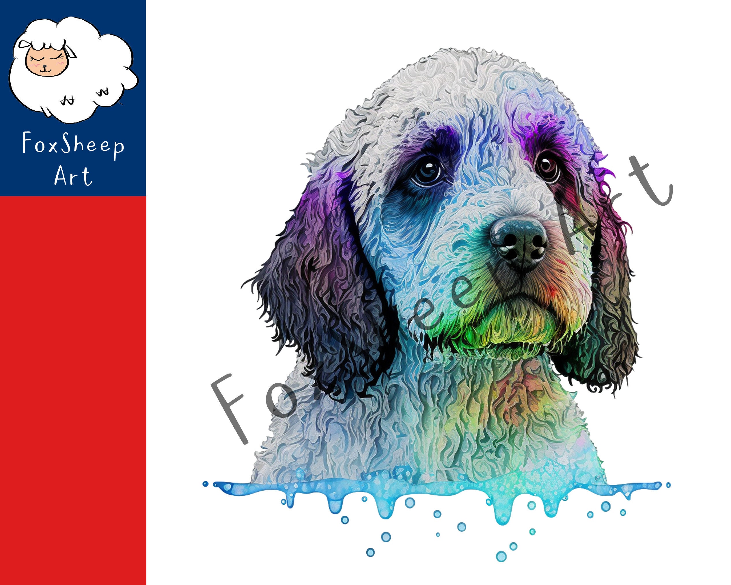 9 Cockapoo Dog Clipart High-quality PNG Image Print Paper - Etsy