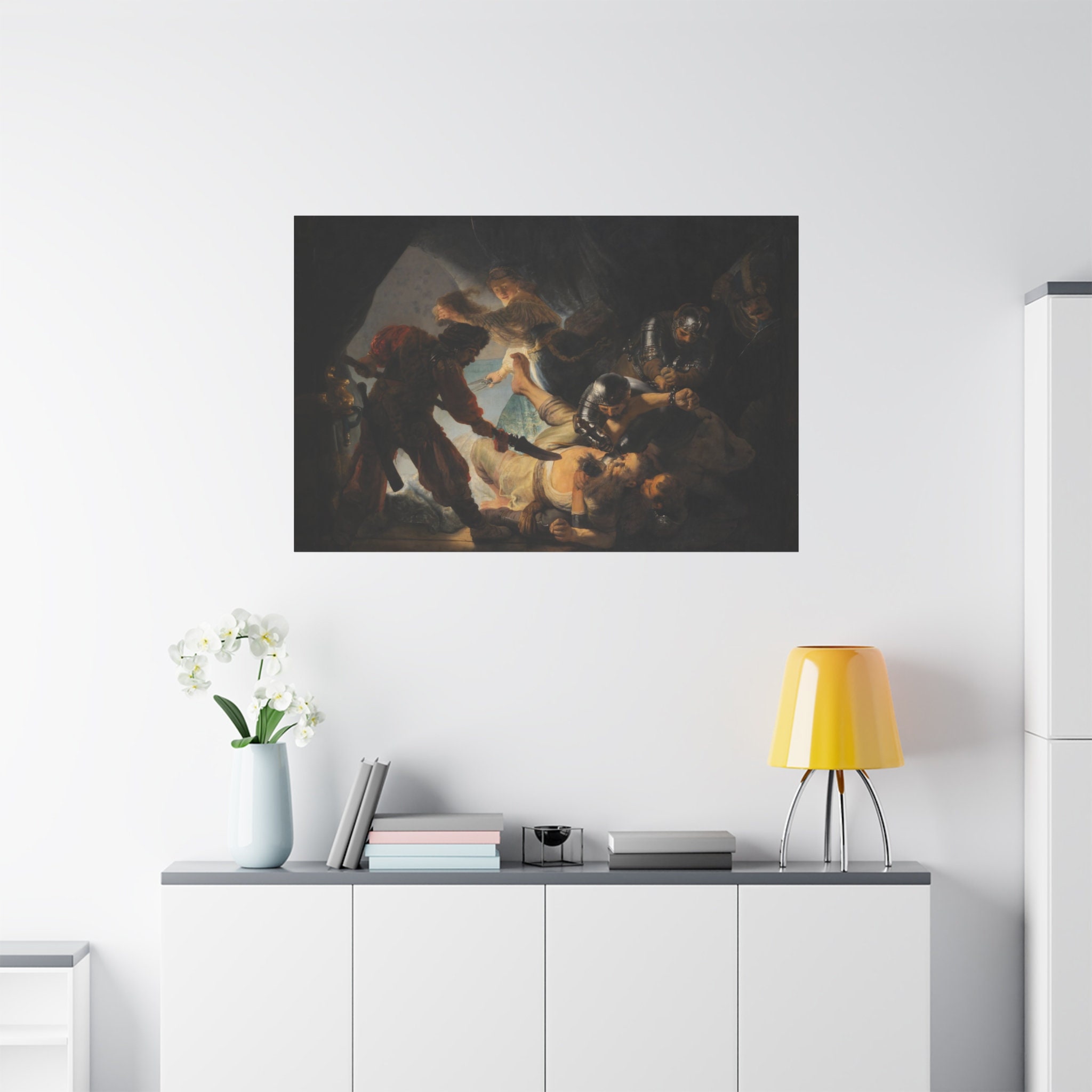 The Blinding of Samson by Rembrandt Canvas High-quality Wall Art ...