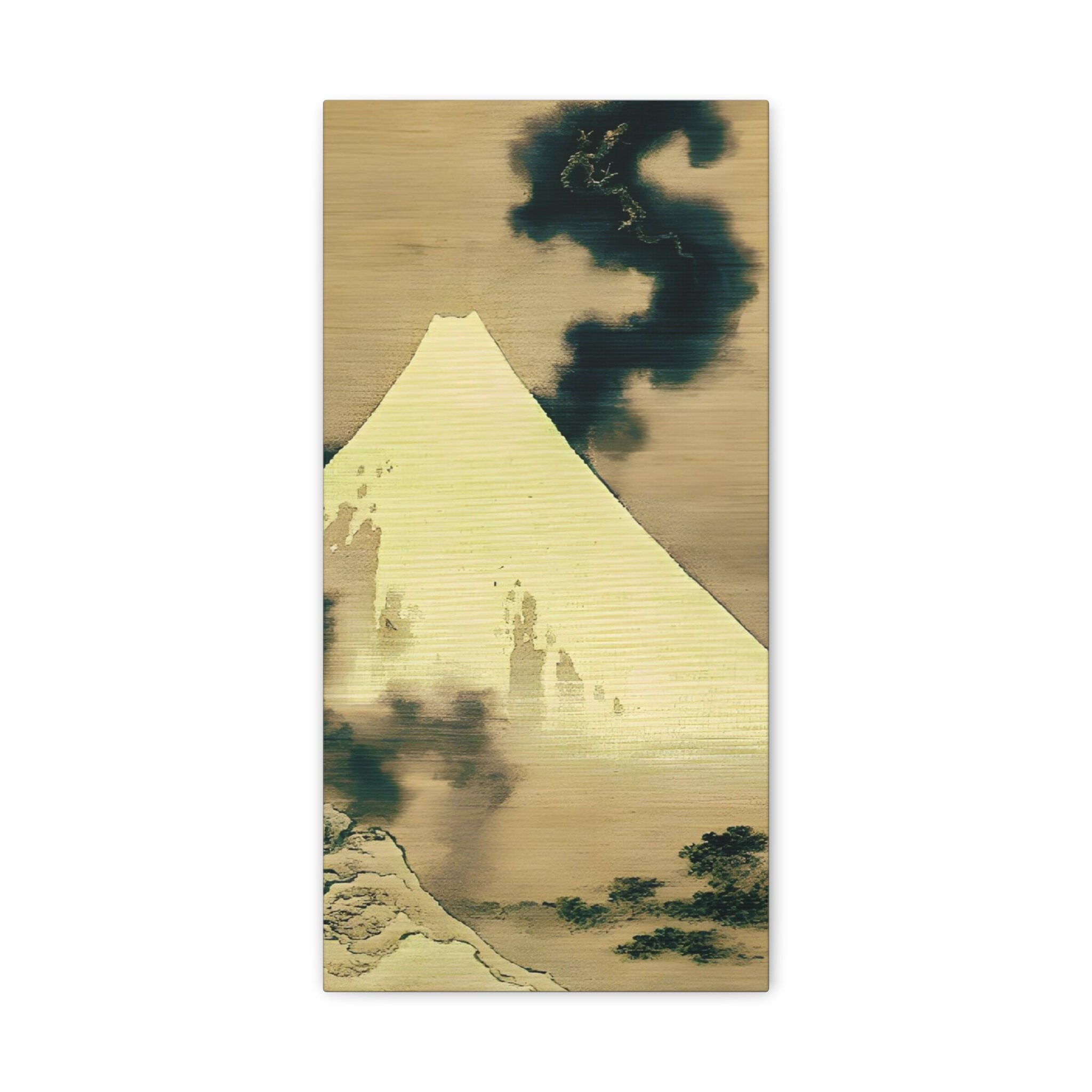 Dragon Flying Over Mount Fuji by Katsushika Hokusai Canvas High-quality ...