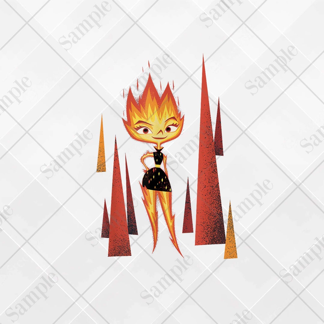 Elemental Minimalistic Fire Ember Png Elemental Png Ember - Etsy