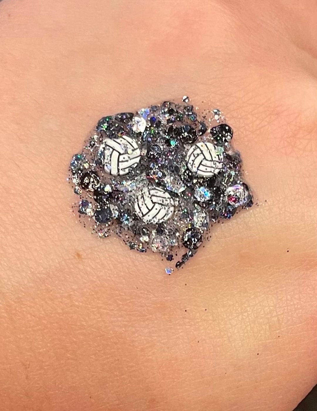 Annie K’s Volleyball Unicorn Dust- 15ml Glitter Hair / Body Gel- Team ...