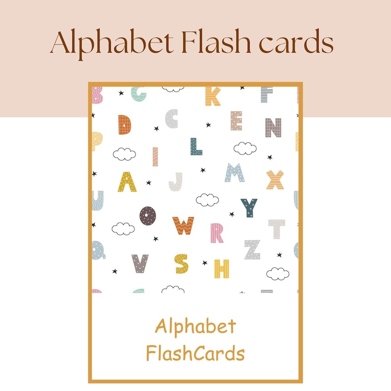 Alphabet Flashcards, Phonetics, Uppercase and Lowercase Letters ...