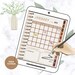 Digital Year Planner! Monthly Planner, Printable, Calendar, Fillable ...
